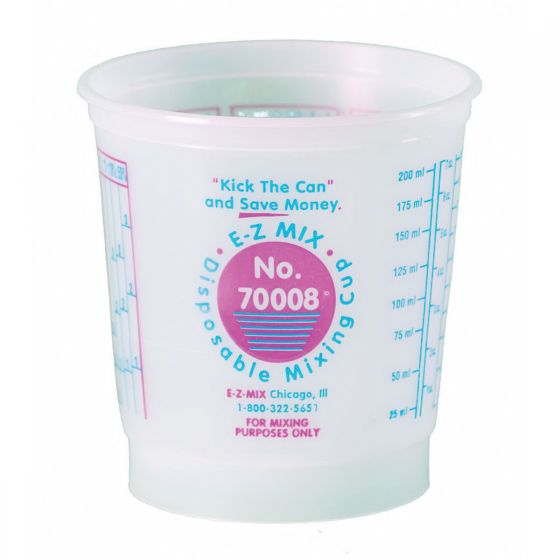 E-Z Mix® 70008 1/2 Pt Disposable Mixing Cup, Box of 100 - $44.99 ...