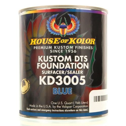 HOUSE OF KOLOR KD3005 Blue DTS Primer Surfacer/Sealer, Qt - $84.99 ...